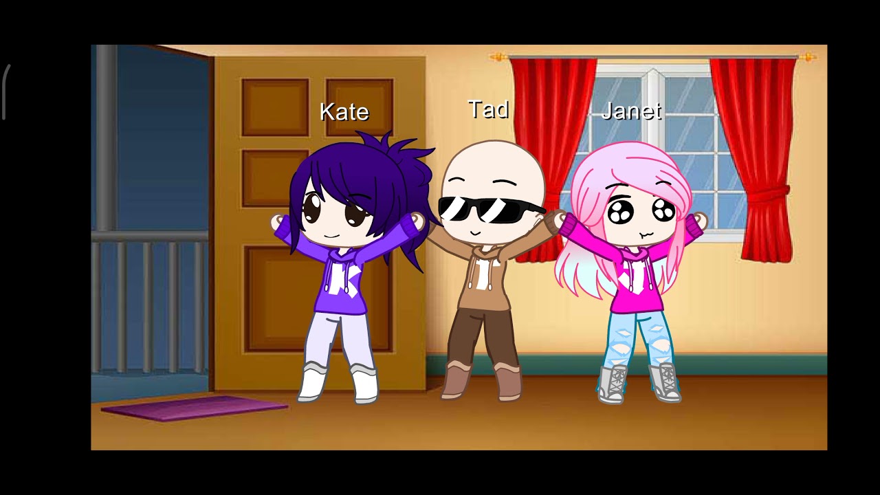 i make Kate , Janet, and Tad in gacha club i hope you like it - YouTube
