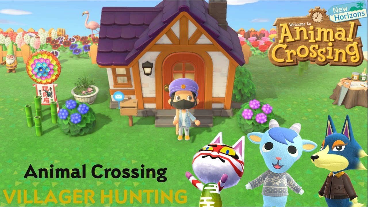 Animal Crossing New Horizons: Villager Hunting - YouTube