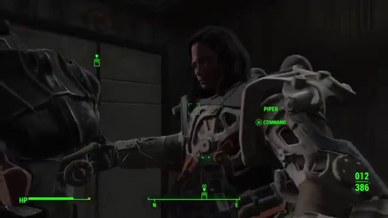 Fallout 4 Glitch - Piper Elevator Smackdown! - YouTube