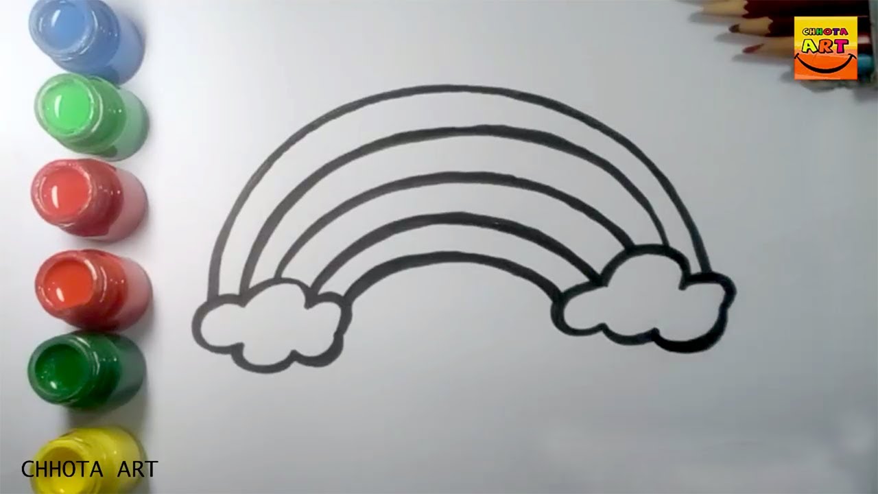 Indradhanush Coloring Pages