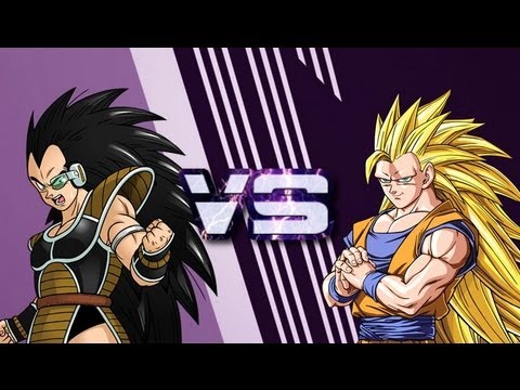 Raditz VS Super Saiyan 3 Goku - YouTube