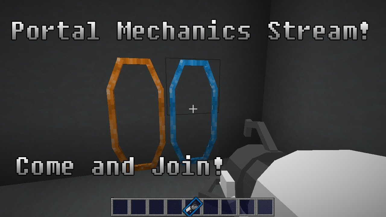 STREAM OVER - Creating Portal Mechanics in Minecraft! EP2 - YouTube