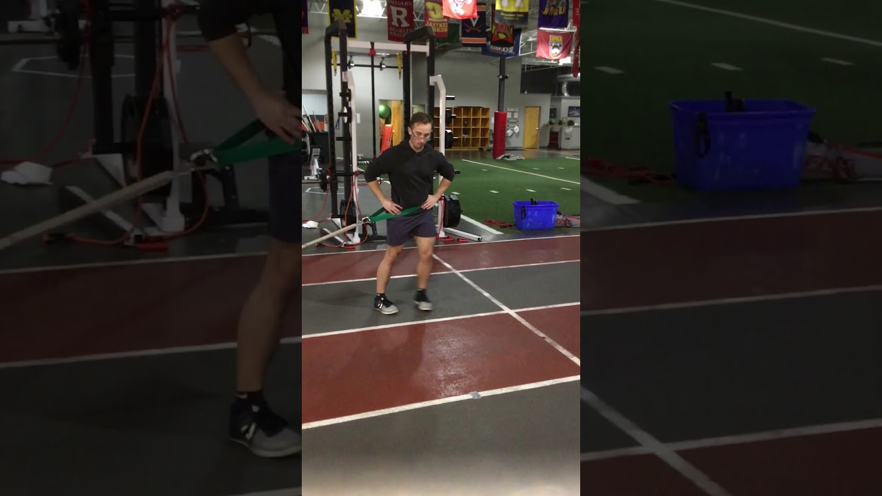 Sled Hip Abduction - YouTube