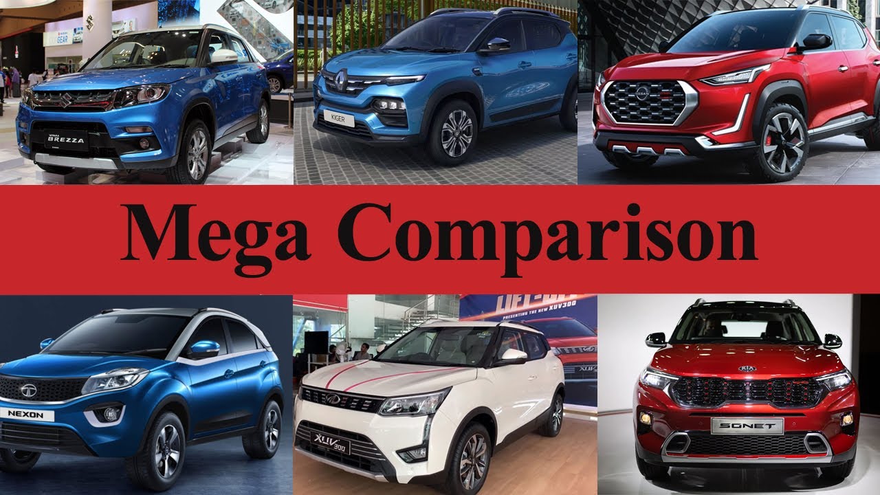 Kiger vs Magnite vs Sonet vs Brezza vs Nexon// किसे चुनोगे, महा ...