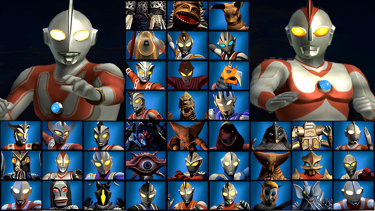 Ultraman Fighting Evolution3🔥Different role battles,Which is your ...