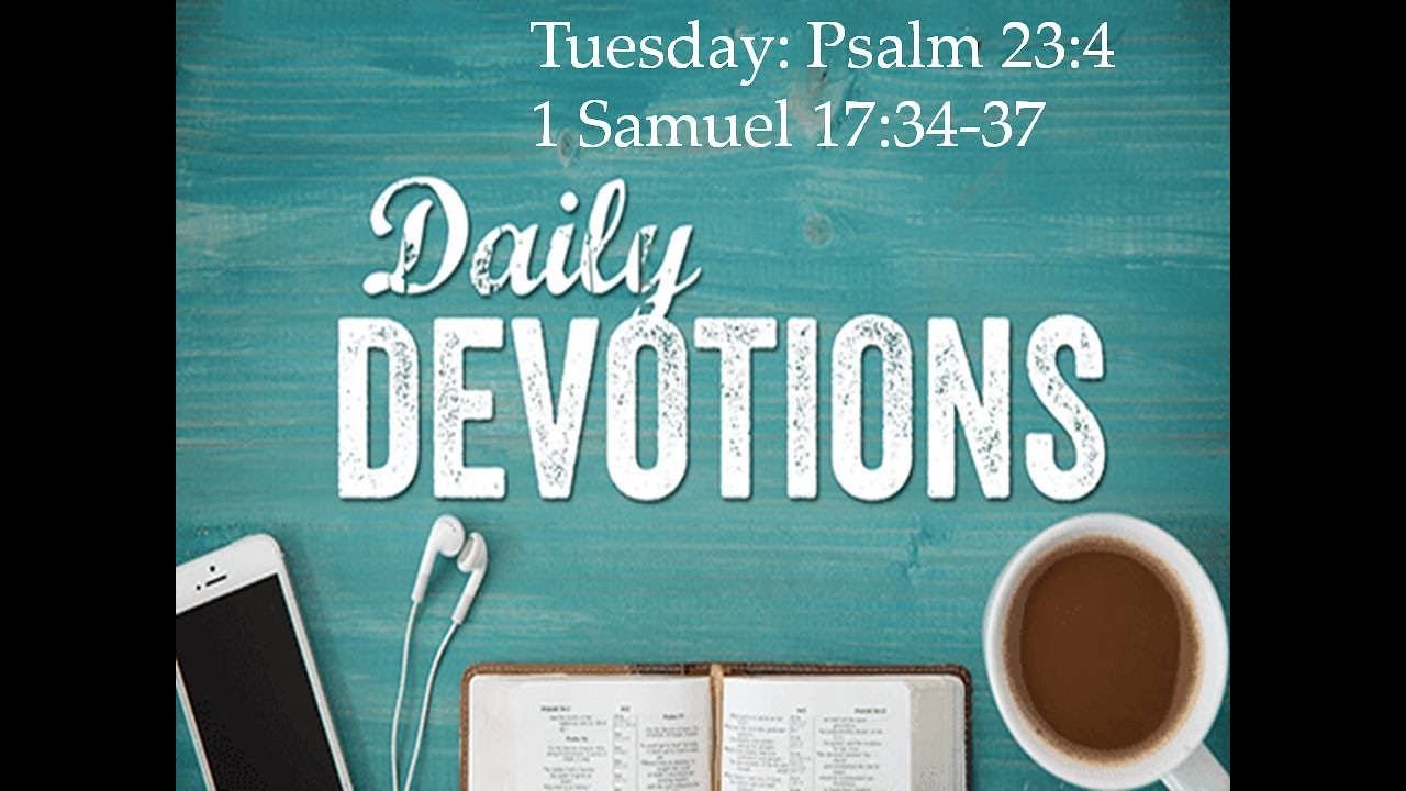 Tuesday Devotion 5/5/2020 - YouTube