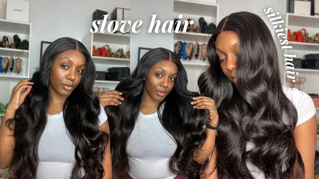 INSTALLING THE SILKIEST AND SOFTEST HAIR EVER! | SLOVE HAIR REVIEW ...