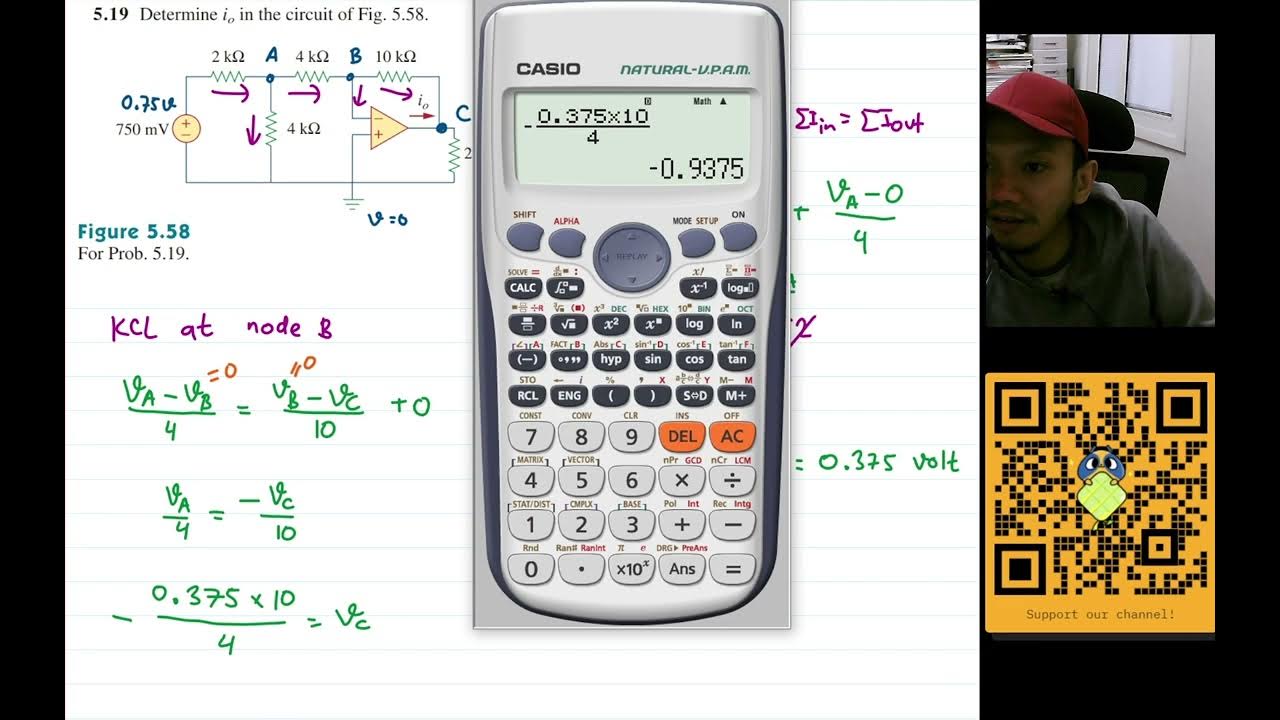 Problem 5.19 Fundamental of Electric Circuits (Alexander/Sadiku) 5th Ed - Op-amp - YouTube