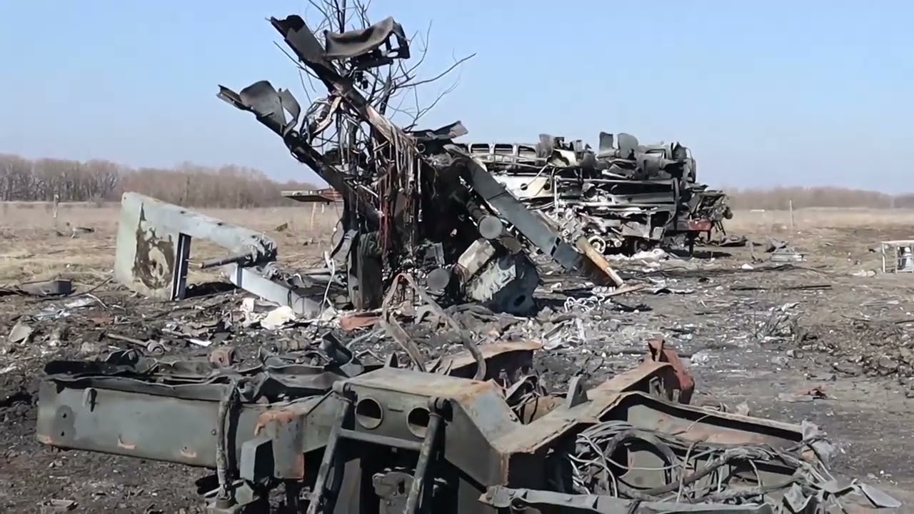 ukraine-russia war 2022 - destroyed s300 aa system - YouTube