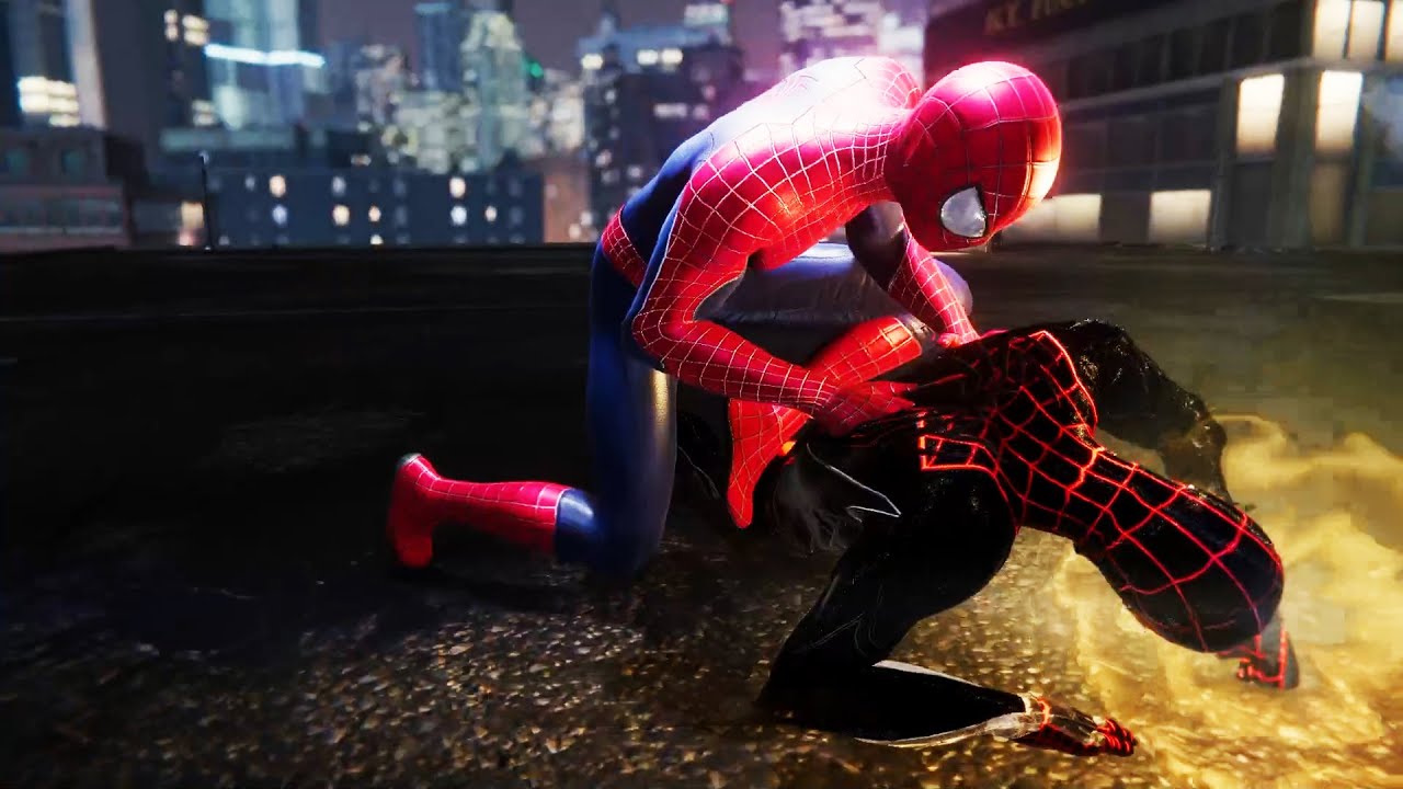 TASM 2 (Andrew Garfield's Suit) VS Miles Morales Fight Villans | Spider ...