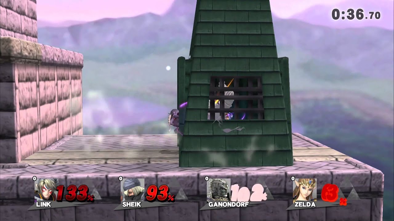 HYRULE CASTLE IS BACK | Super Smash Bros. Wii U DLC Gameplay - YouTube
