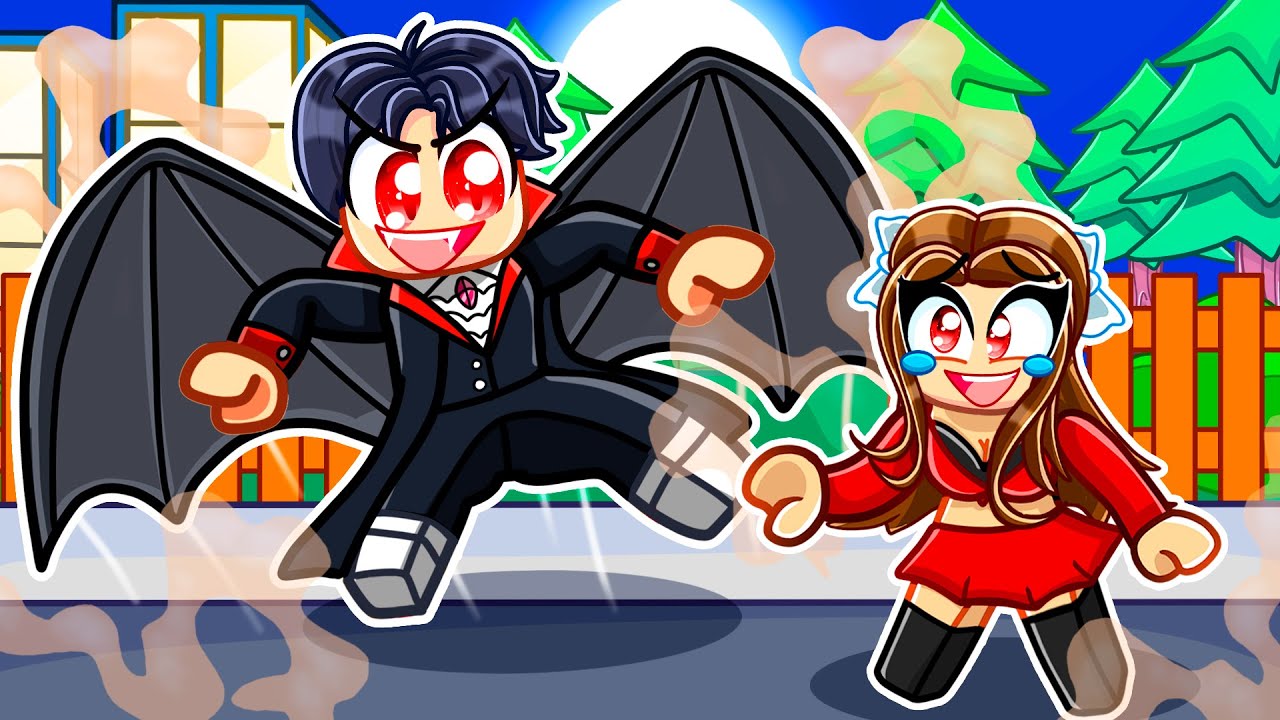 Playing As A PROTECTIVE VAMPIRE In Roblox SNAPCHAT! - YouTube