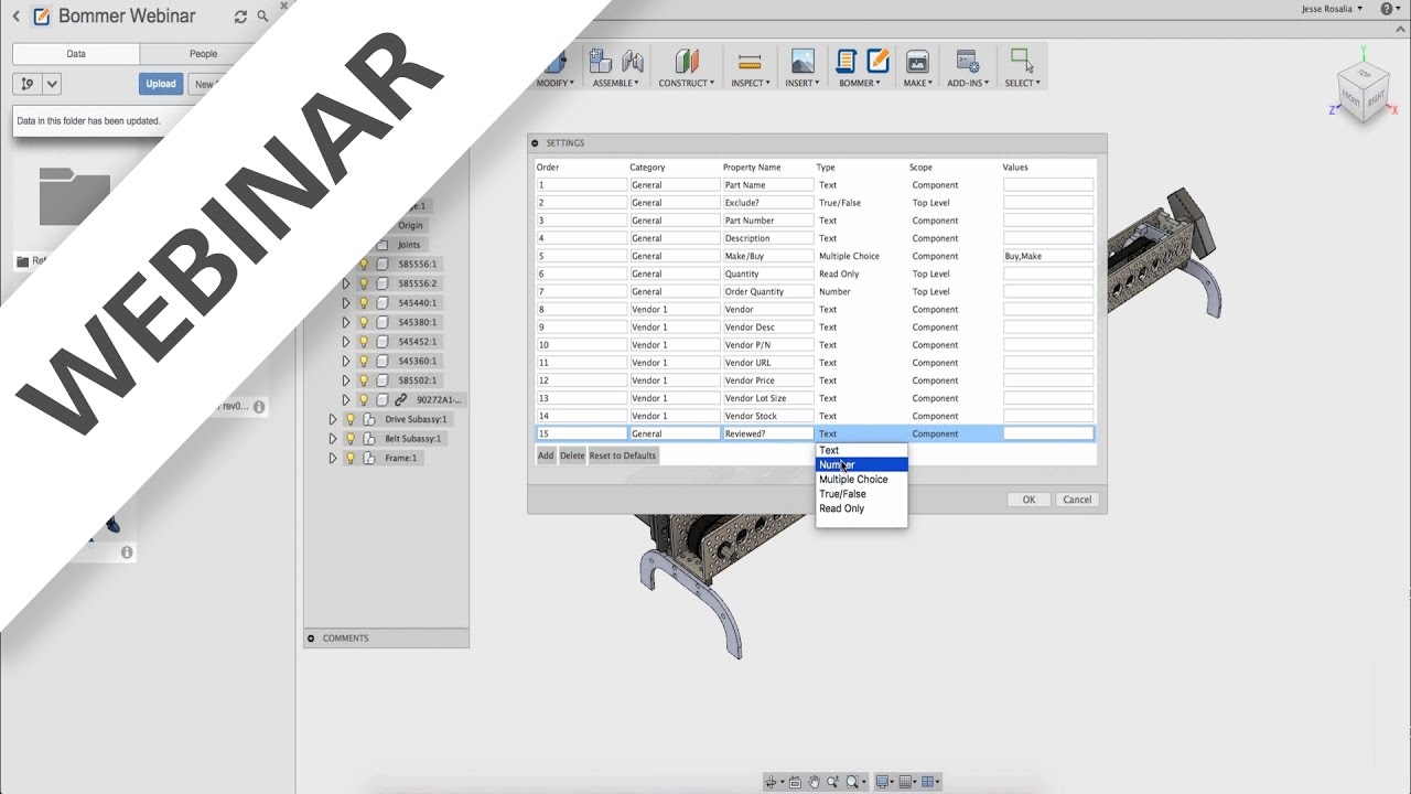 Building better BOM's with Bommer - YouTube