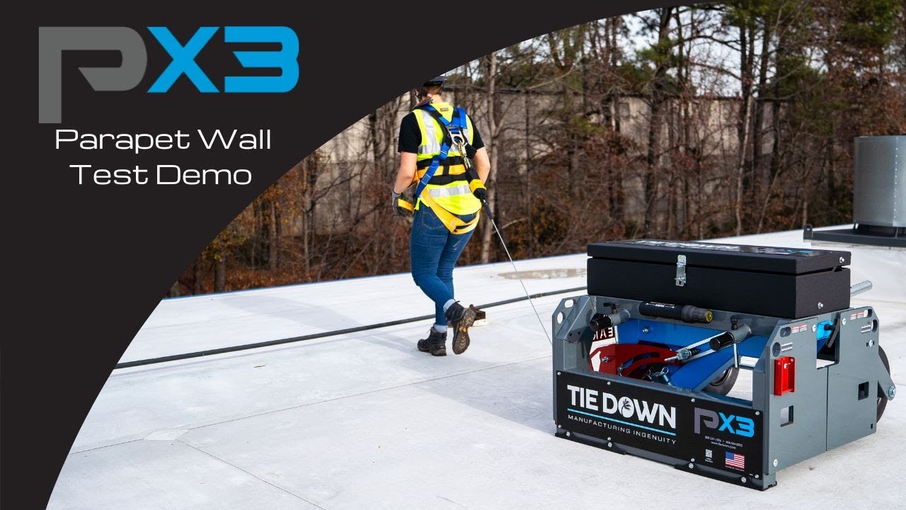PX3 Parapet Wall System Demonstration: Enhanced Fall Safety for Up to 5 ...