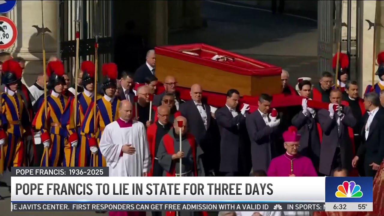 Pope Francis to lie in state for three days in St. Peter's Basilica ...