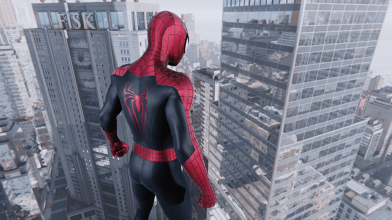 ULTRA Realistic New York City Mod Returns. TASM 2 Suit. Marvel's ...