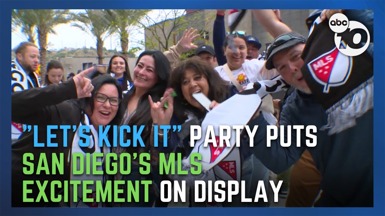San Diego MLS hosts party for fans at Snapdragon Stadium - YouTube