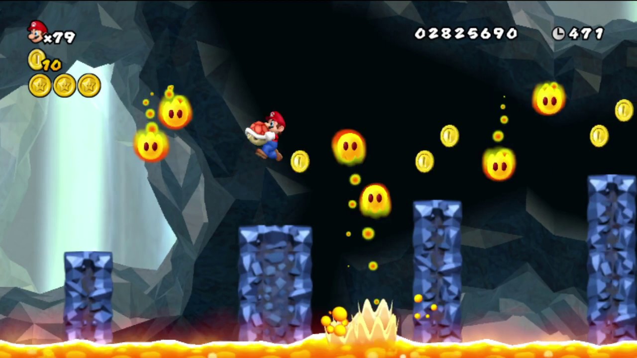 NSMBW Custom Level - Lep's World 1 Level 05-03 - YouTube