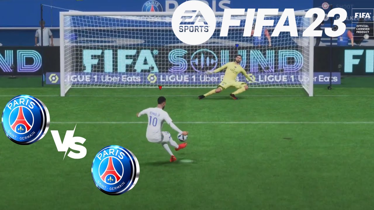 FUll MATCH PSG vs PSG | [HD] With Controller Gameplay | FIFA 23 - YouTube