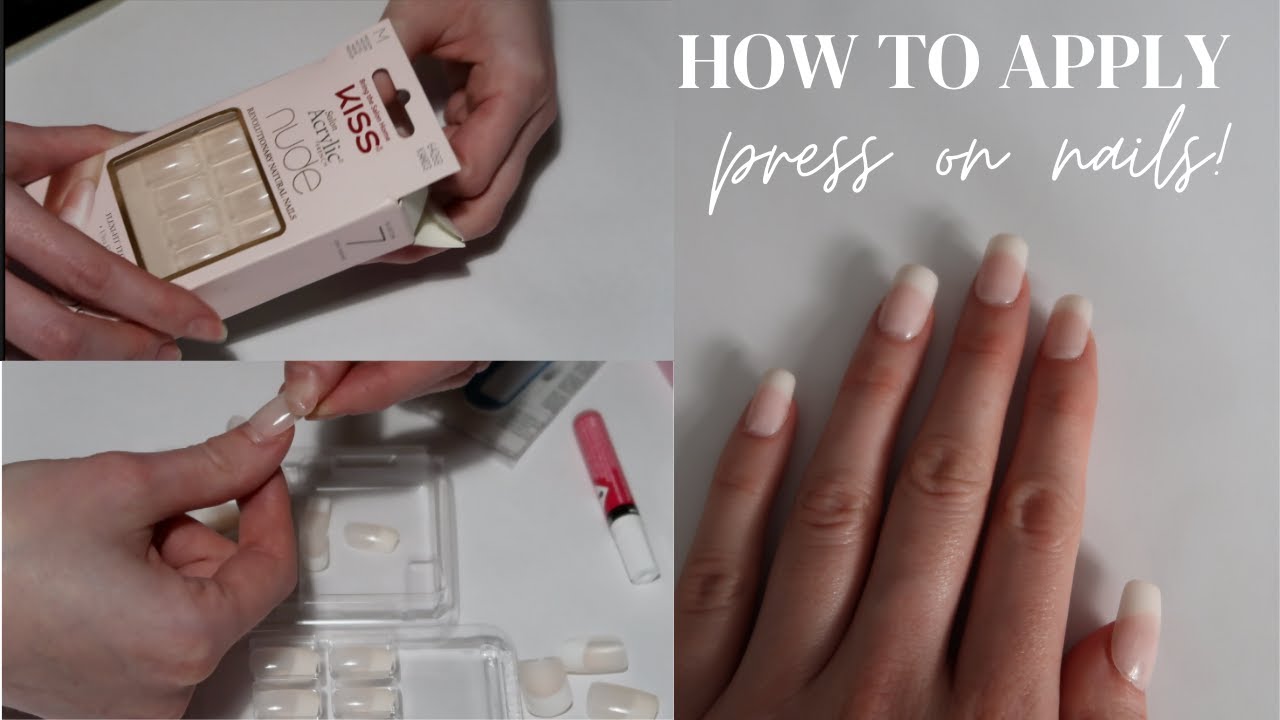How To Apply Press On Nails in 15 Mins - YouTube