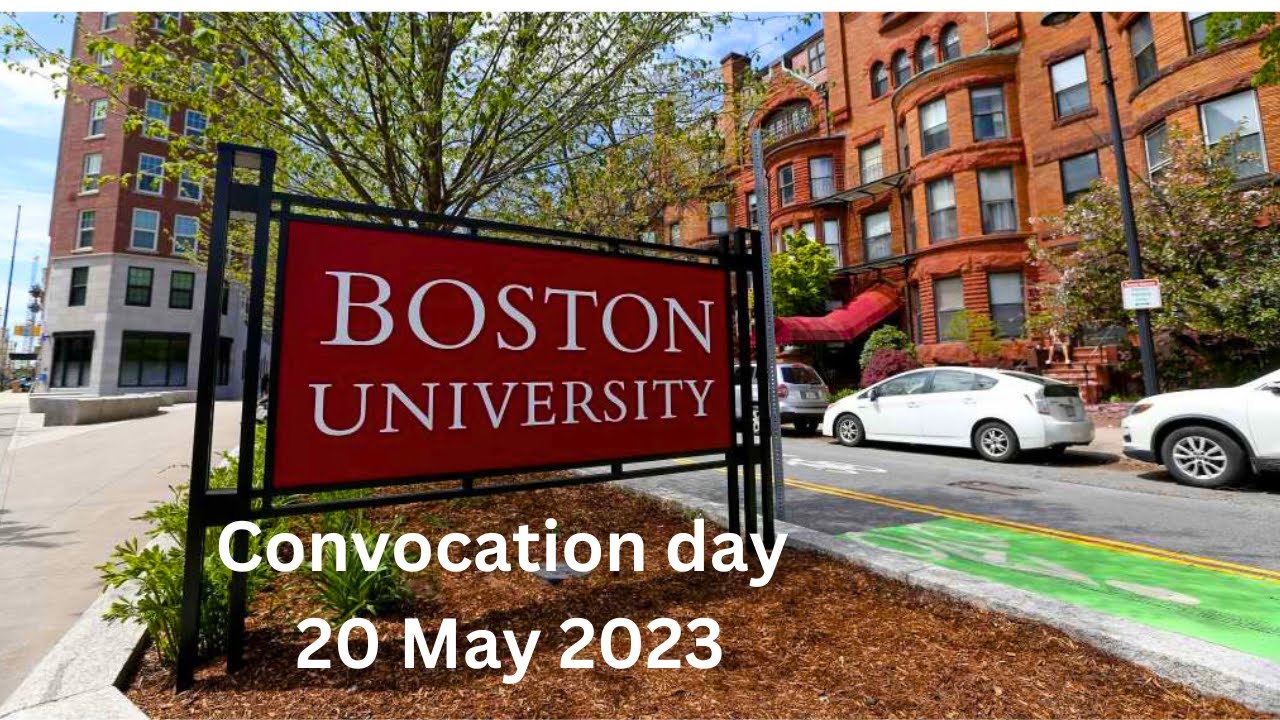 Boston University Convocation 2023 | Campus Tour and the Ceremony for ...