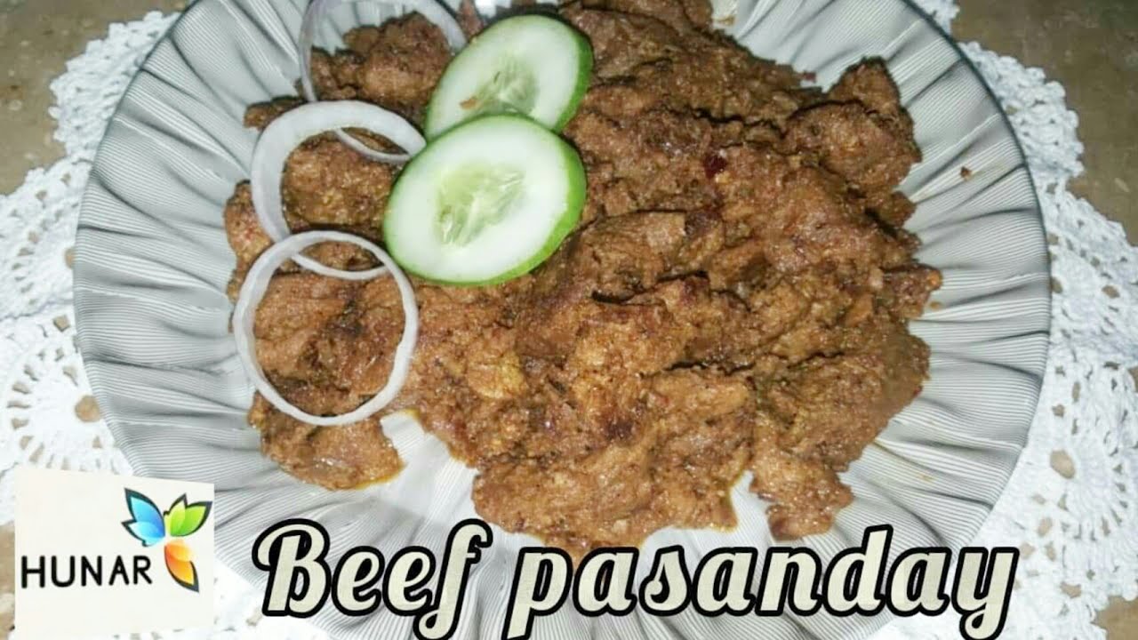 Beef pasanday by hunar #happycookingtoyou - YouTube