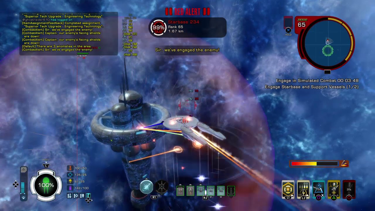 Star Trek Online - Starbase 234 System (Elite) - YouTube