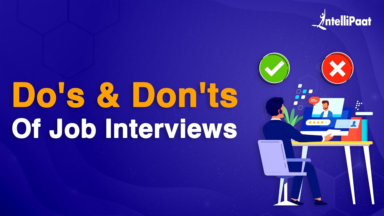 Top 5 Do's And Don'ts Of Job Interview | Job Interview Tips | Interview ...