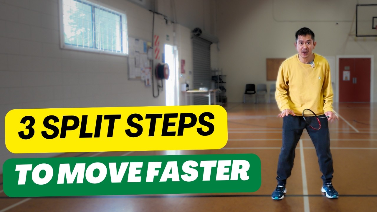 Master the 3 Split Steps to Elevate Your Badminton Game! - YouTube