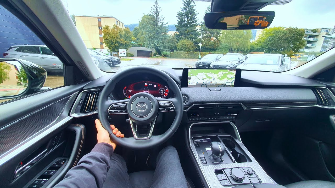 New Mazda CX-60 Plug-in Hybrid 2023 Test Drive POV - YouTube