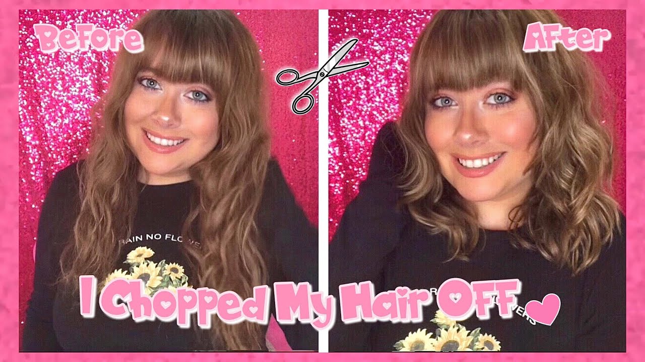 HAIR TRANSFORMATION VLOG: Cutting My Hair Short For The First Time Ever ...