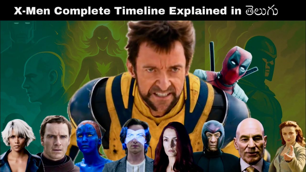 X-Men complete timeline explained in Telugu | X-Men in chronological ...