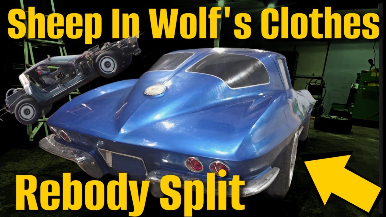 Are Body Swaps A Good Idea?? 1963 Corvette Split Window Body Swap Onto ...