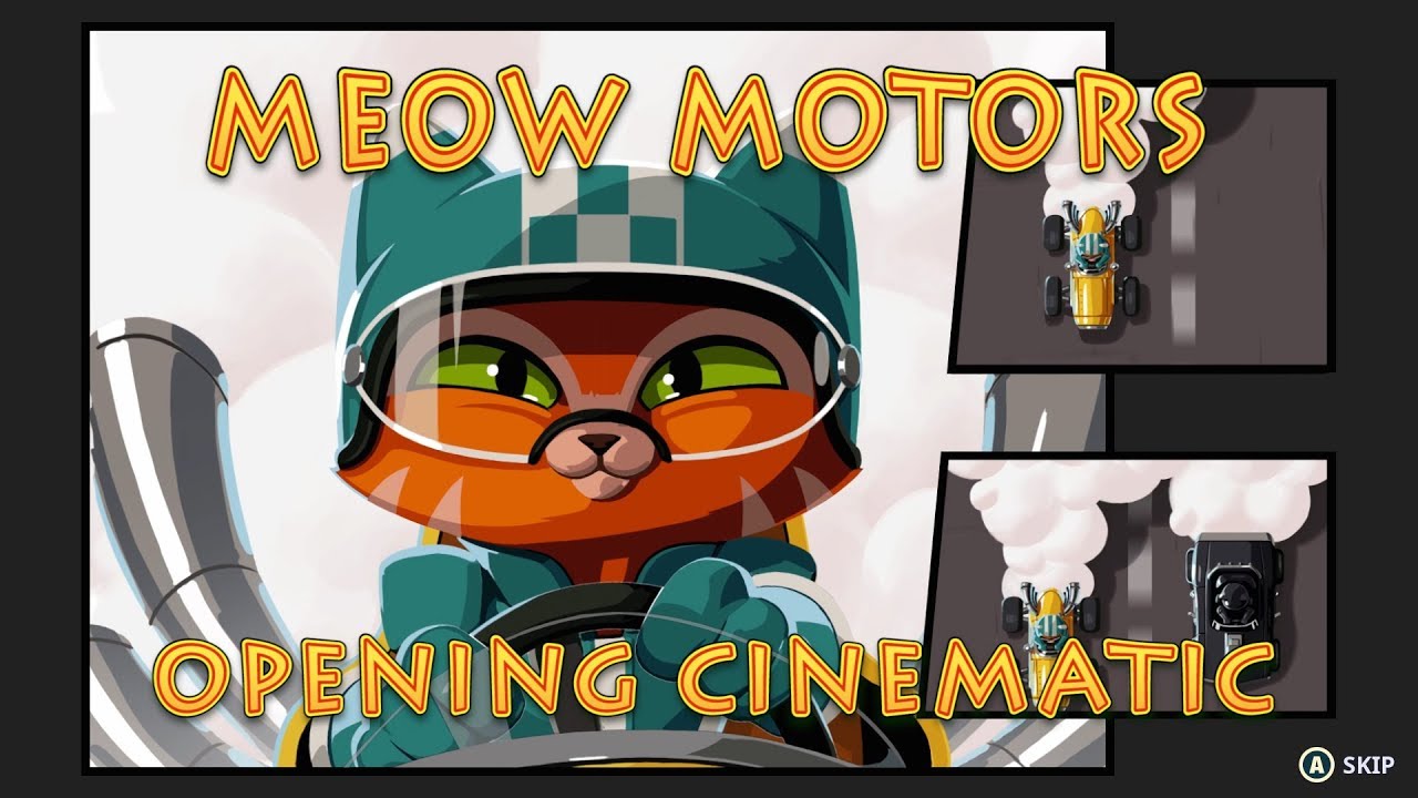 Meow Motors | Opening Cinematic | Nintendo Switch Docked HD - YouTube