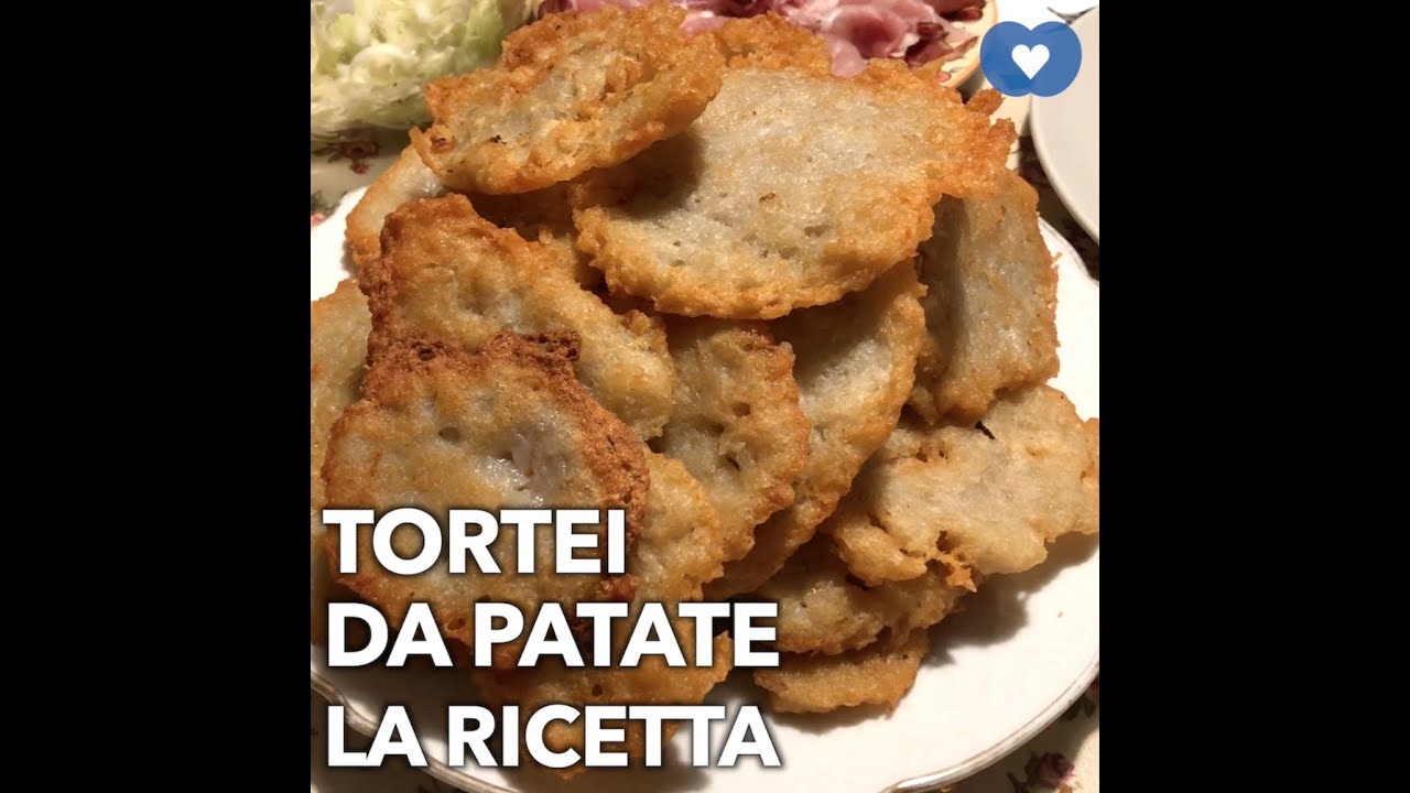 La ricetta dei Tortei di Patate - Val di Non - Trentino - YouTube