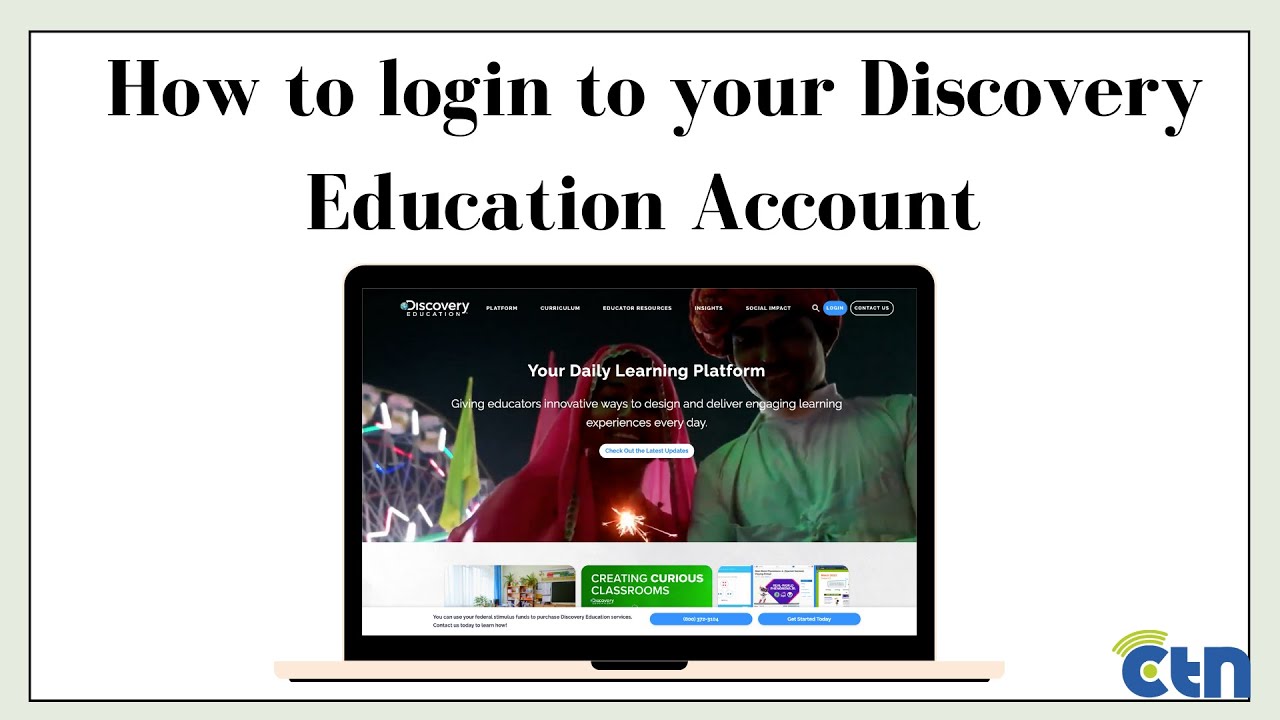 How to log in to Discovery Education - YouTube