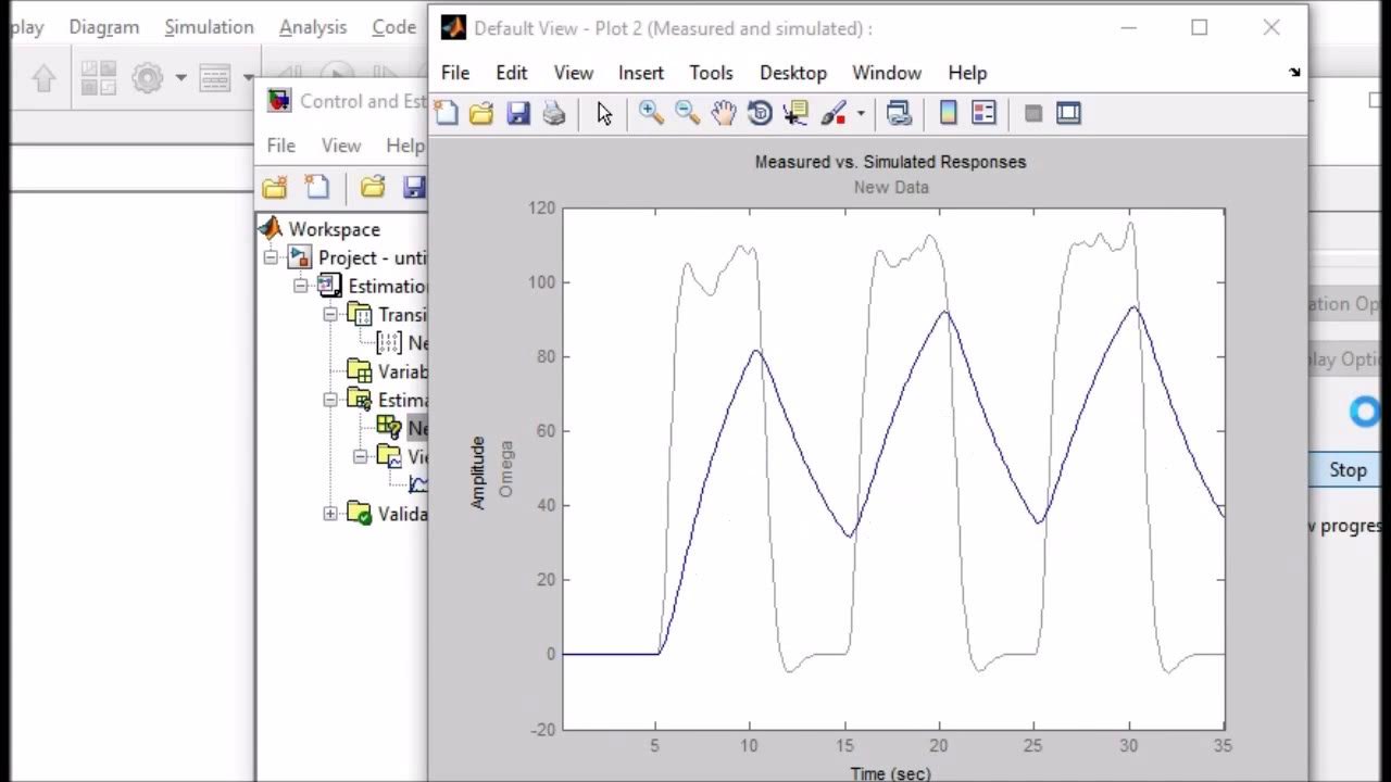 Dc Motor Parameter Estimation And Simulation Youtube