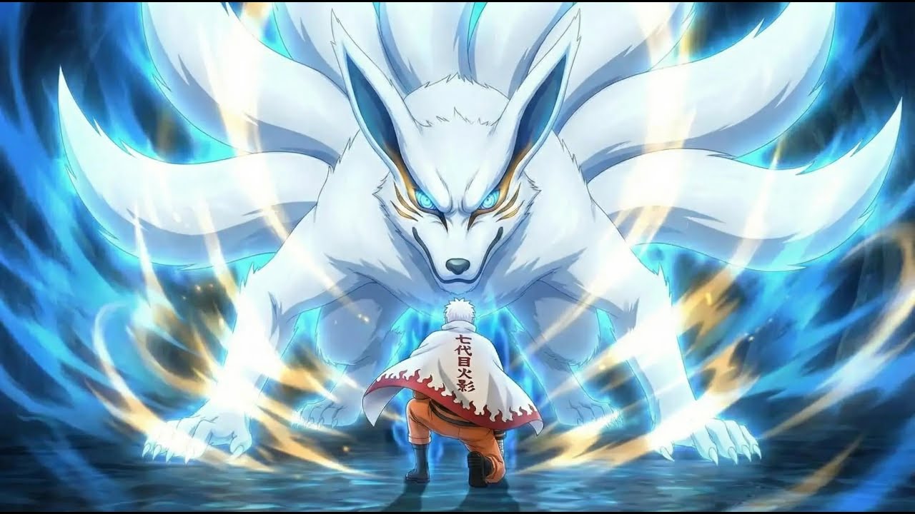Naruto becomes an Uzumatsuki god by recreating Kurama in his White form ...