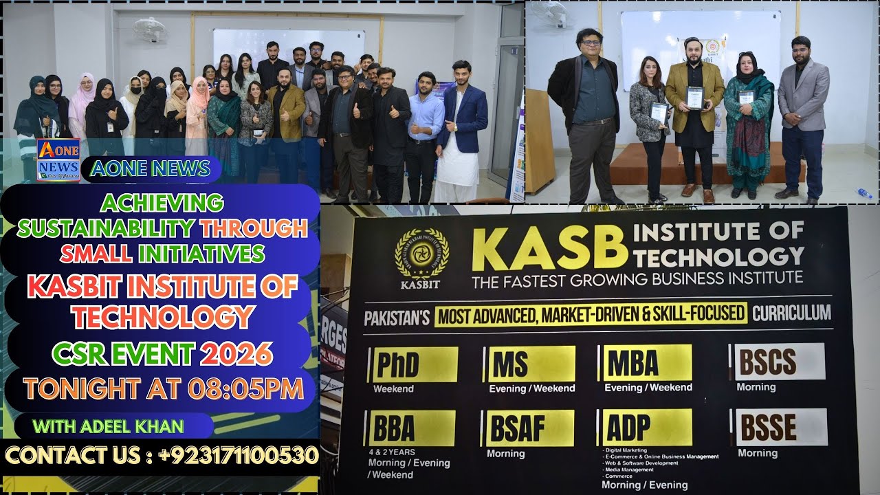 Achieving Sustainability Through Small Initiatives | KASBIT Institute ...