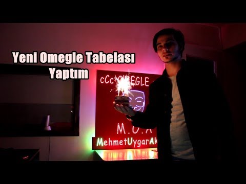 Yeni ''OMEGLE'' Tabelası Yaptım / [MUA]