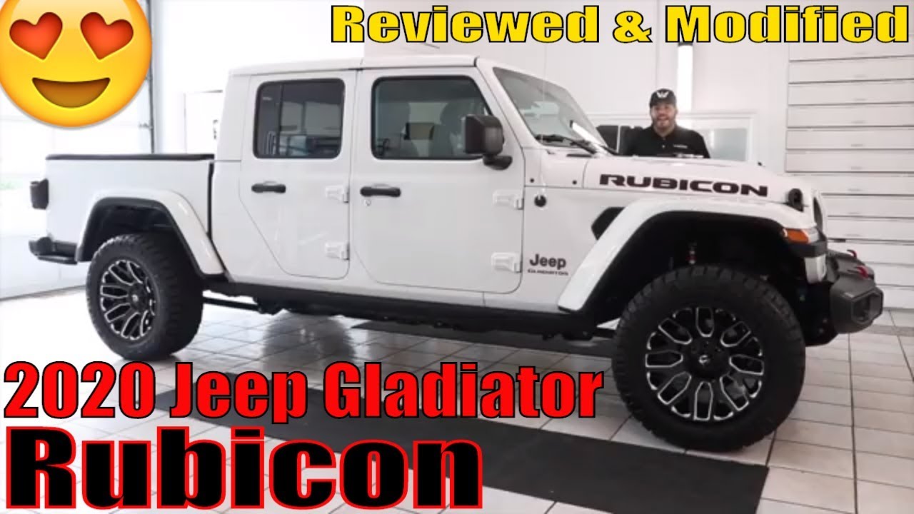 2020 Jeep Gladiator Rubicon Reviewed & Modified - YouTube