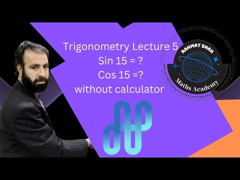Find the exact value of Sin 15 and Cos 15 - YouTube