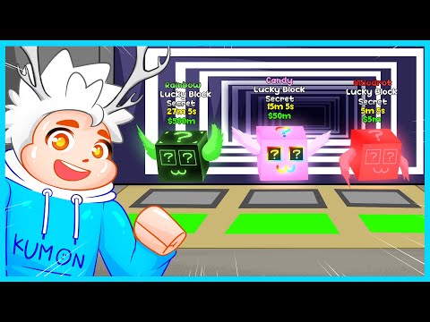 HABISKAN BANYAK ROBUX Untuk Buka SECRET Lucky Block Di Steal A Brainrot ROBLOX!