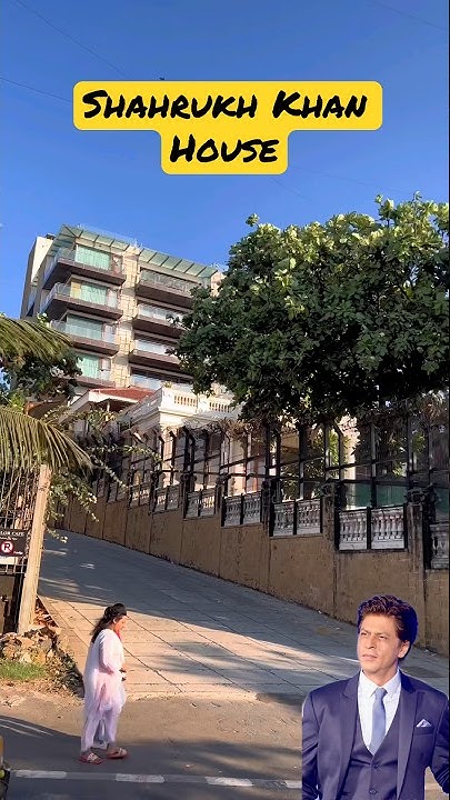 Mumbai Shah Rukh Khan house #shortvideo - YouTube
