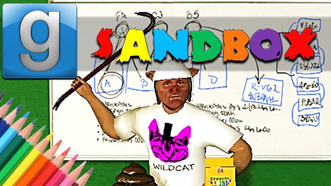 Garry's Mod Sandbox Funny Moments School Edition - Show & Tell, Field ...