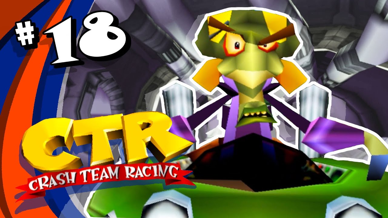 Part 18 // CTR - PS1 // NITROS OXIDE CHALLENGE [FINAL BOSS] //Mute ...