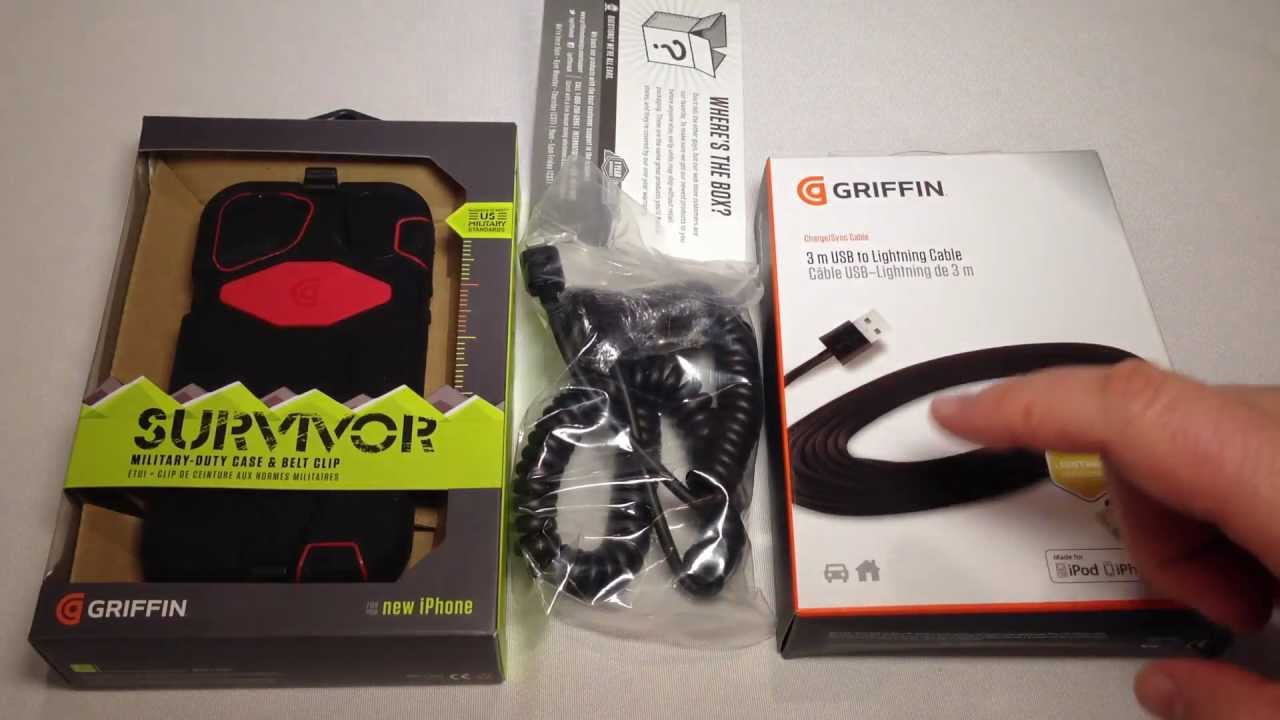 Griffin Lightning Connector Cables Review - YouTube