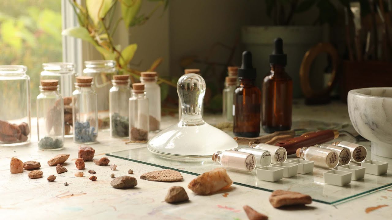 Making Watercolors from Earth ~starting my earth pigment watercolor ...