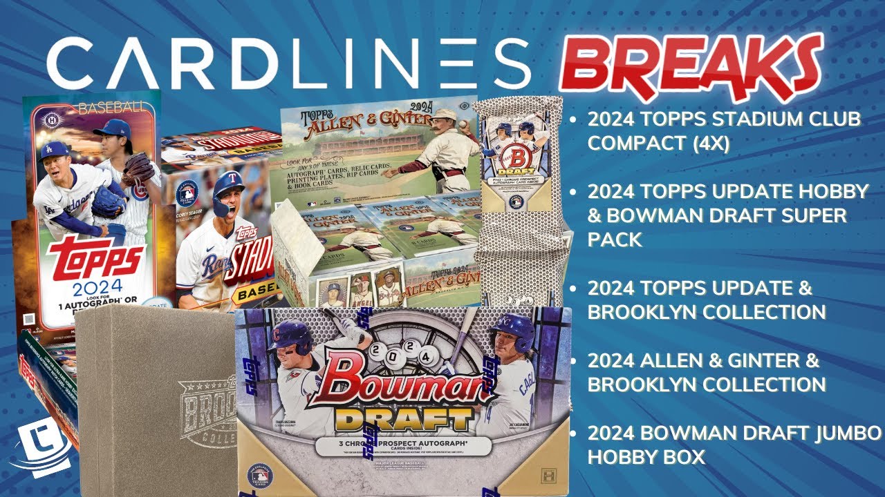 2024 Stadium Club, Update, Bowman Draft, Allen Ginter, and Brooklyn ...