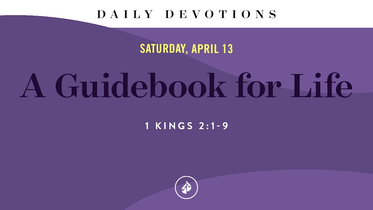 A Guidebook for Life – Daily Devotional - - Bible Portal